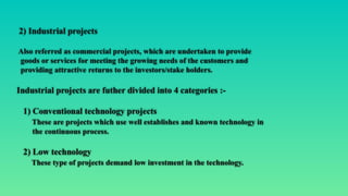 Ch-3 Classification of projects.pptx notes | PPT
