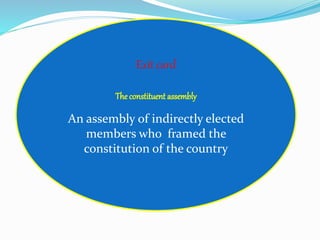 Ch 3 constitutional design- new | PPTX