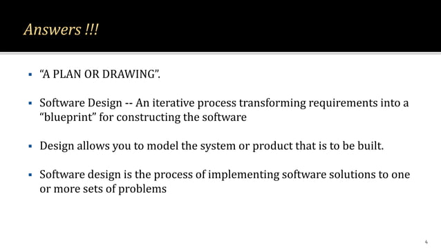 Design concept -Software Engineering | PPTX