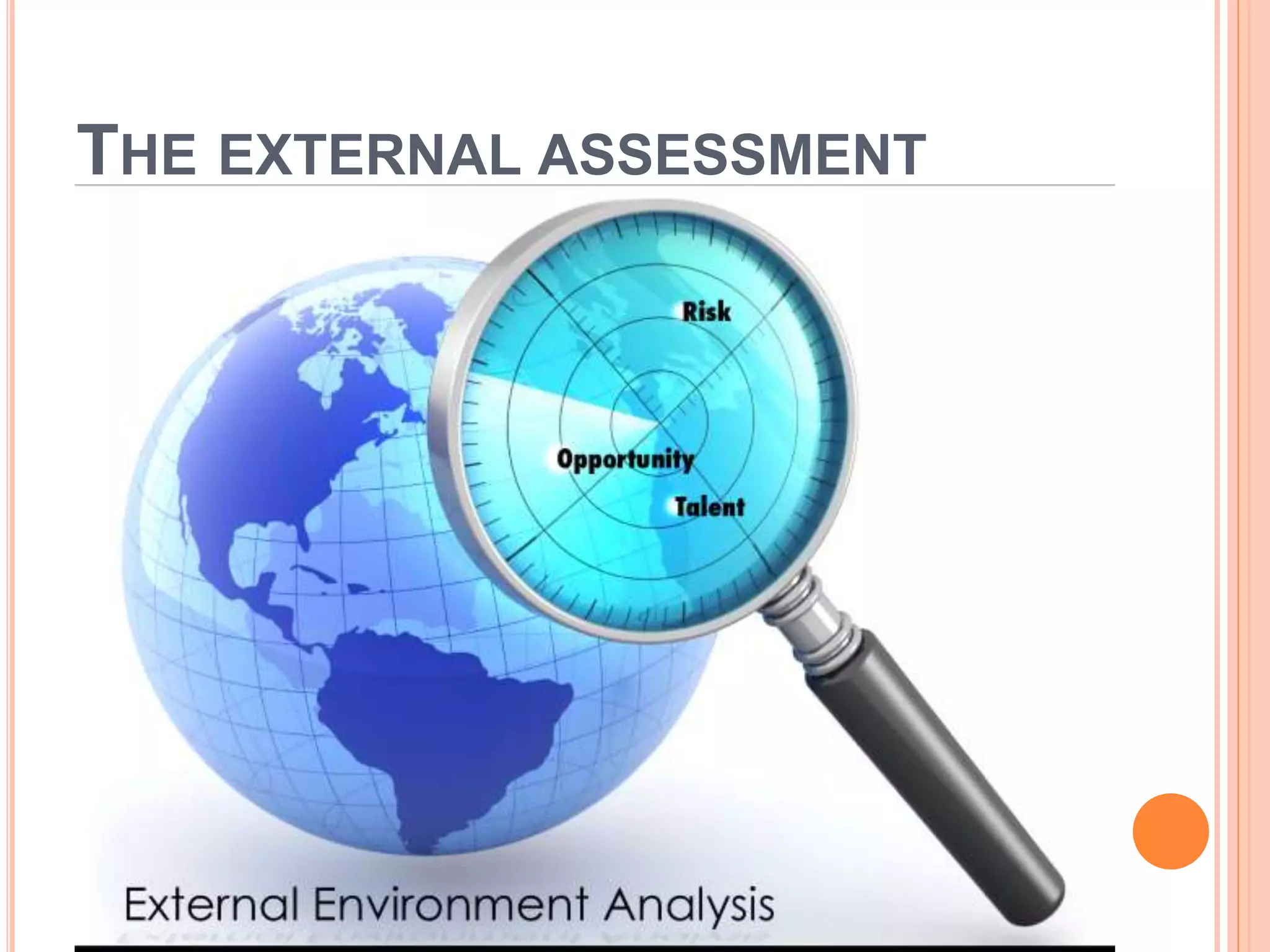 Chapter-3 External Assessment in Strategic Management | PPTX