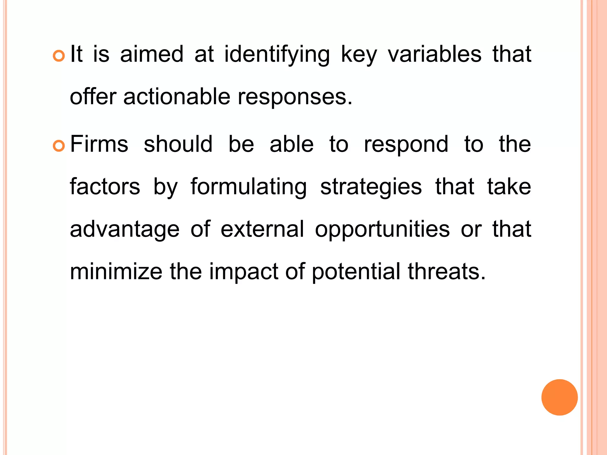 Chapter-3 External Assessment in Strategic Management | PPTX
