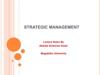 Chapter-3 External Assessment in Strategic Management | PPTX