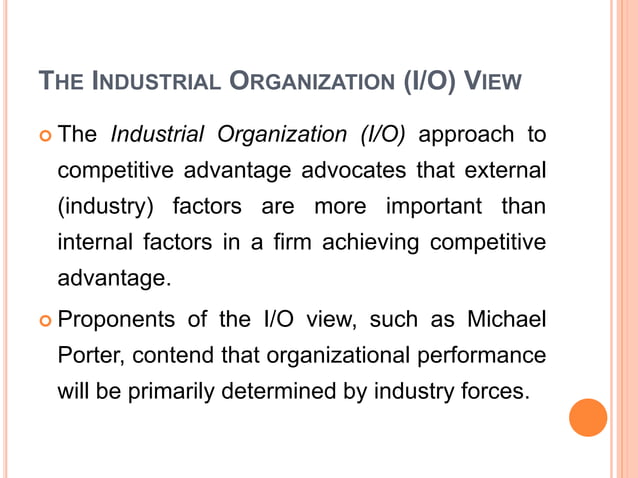 Chapter-3 External Assessment in Strategic Management | PPTX