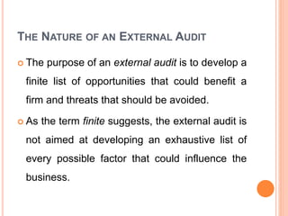 Chapter-3 External Assessment in Strategic Management | PPTX