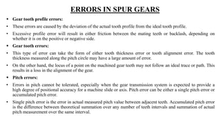 Ch-3: Measurement of screw thread and gear | PPTX