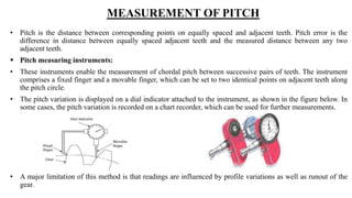 Ch-3: Measurement of screw thread and gear | PPTX