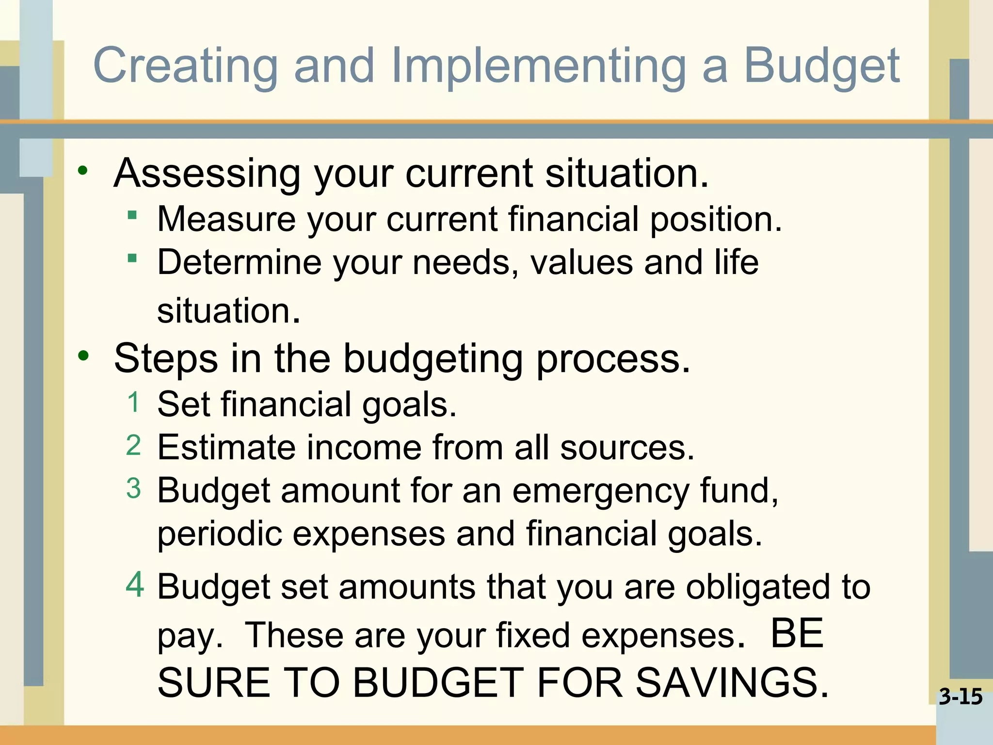 money management strategy | PPT