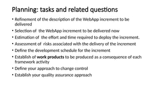 Web Engineering Chapter 3 A web engineering Process | PPT