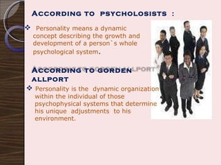 Personality & values | PPT