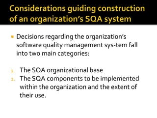 Ch 4 components of the sqa system | PPTX
