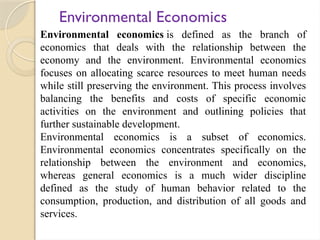 chapter four principle of environment management | PPTX