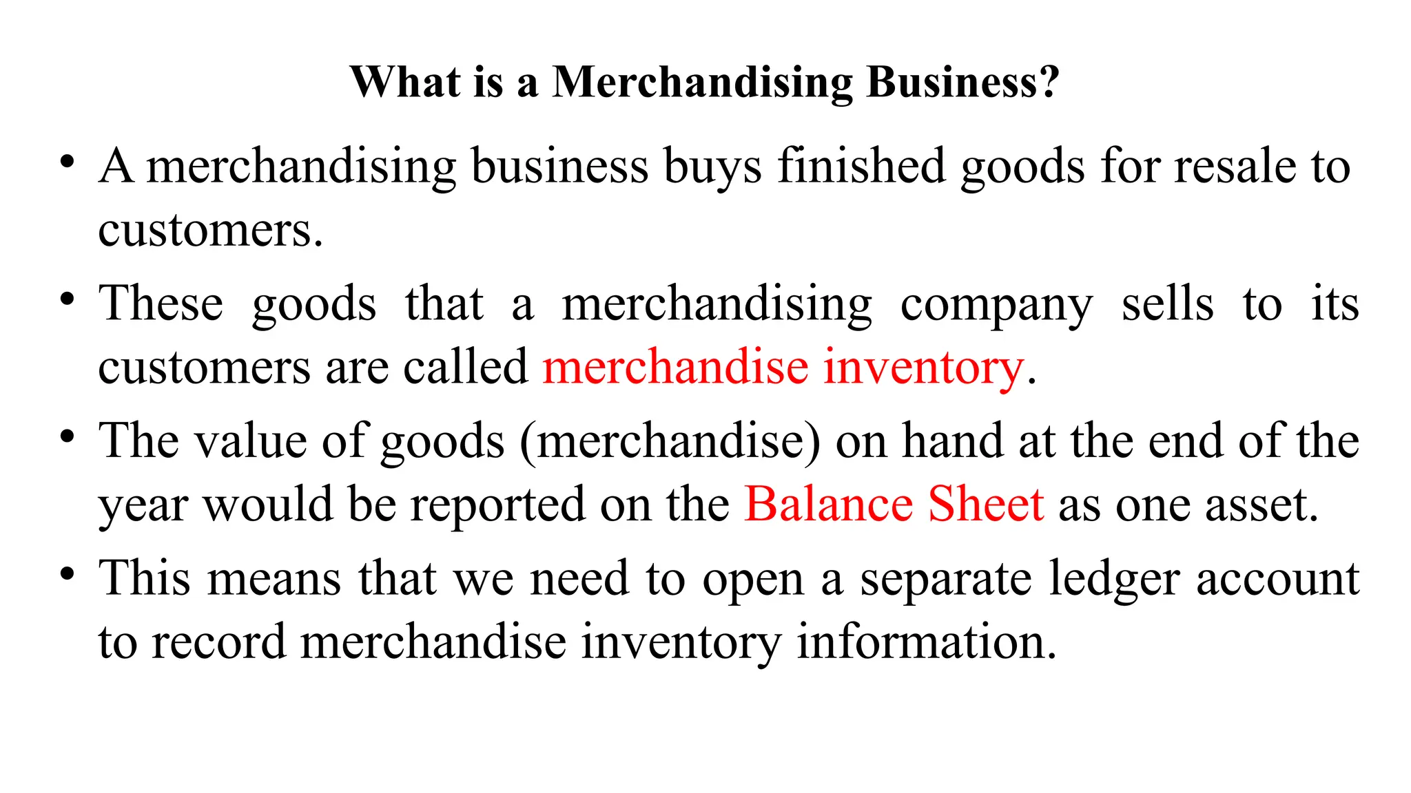 Accounting for merchandise chapter four ppt | PPTX
