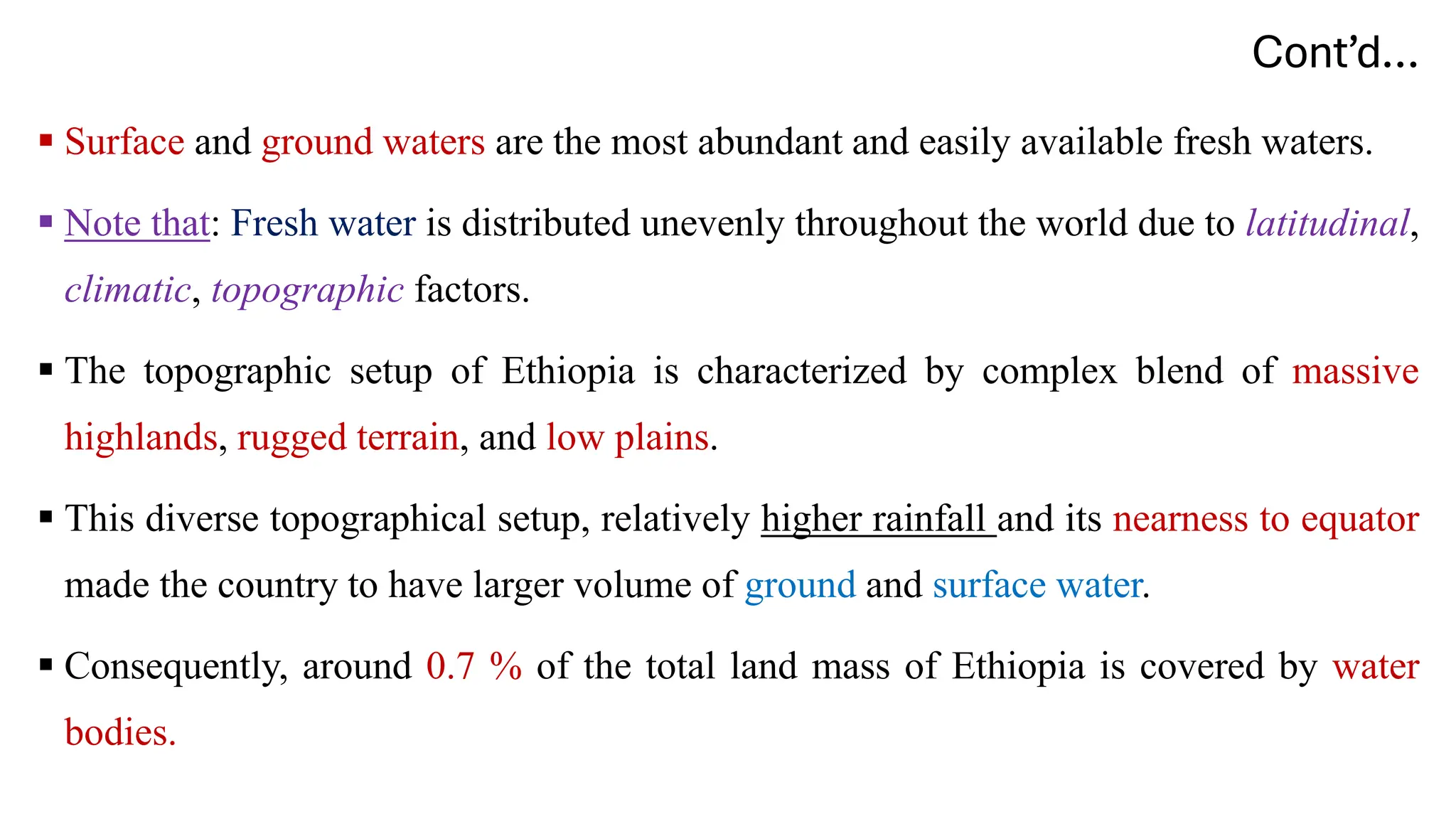 Drainage System and Water resource of Ethiopia Chapter-4.pdf (Mr. Efrem ...