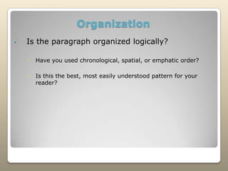 Revision and Editing | PPTX