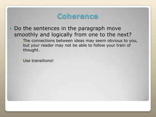 Revision and Editing | PPTX