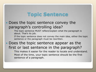 Revision and Editing | PPTX