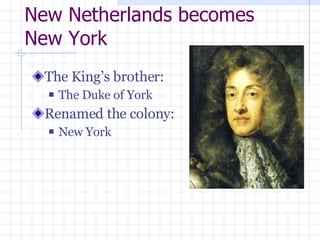 Ch 4, Sec 2 Middle Colonies | PPT