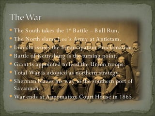 Ch 4 The Civil War | PPT