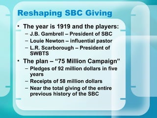 Ch.41 the cooperative program of the sbc | PPT