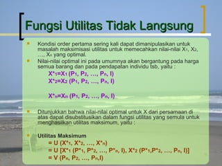 Ch 4. Utility Maximization & Choice | PPT