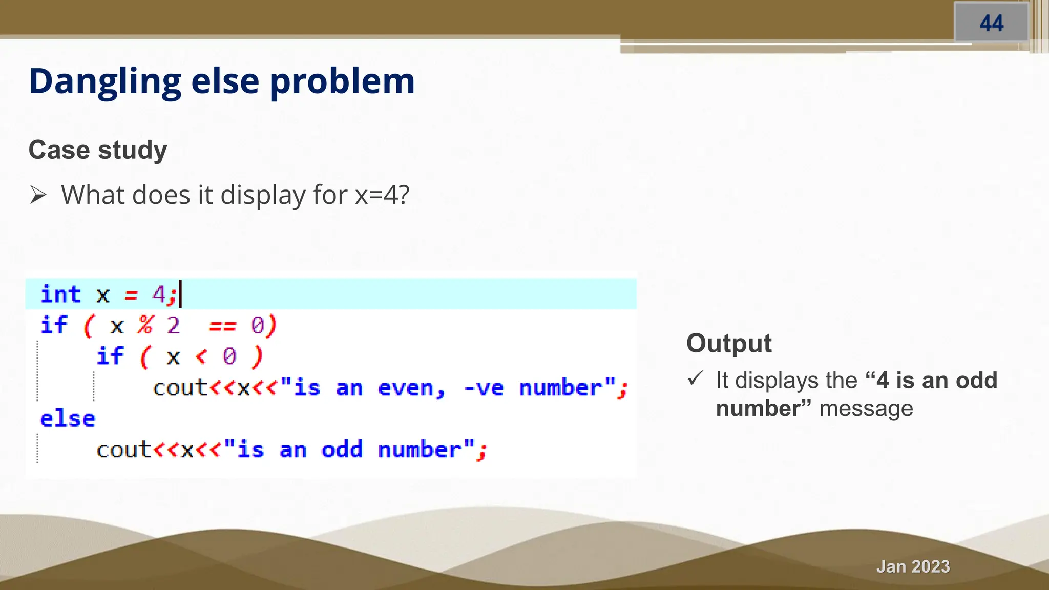 Fundamentals Of Computer Programming Flow Of Control I Pdf