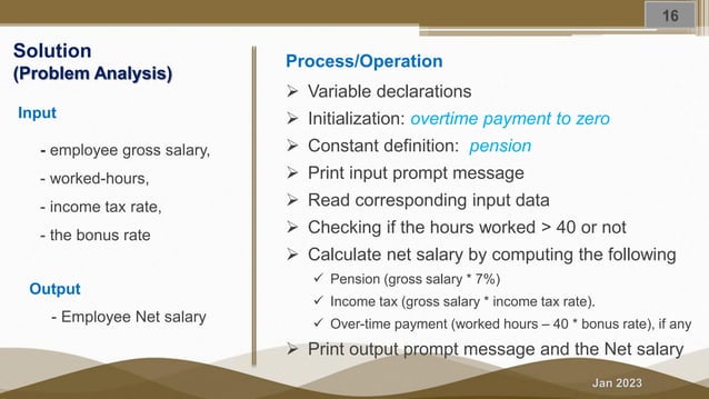 Fundamentals of Computer Programming - Flow of Control I | PDF