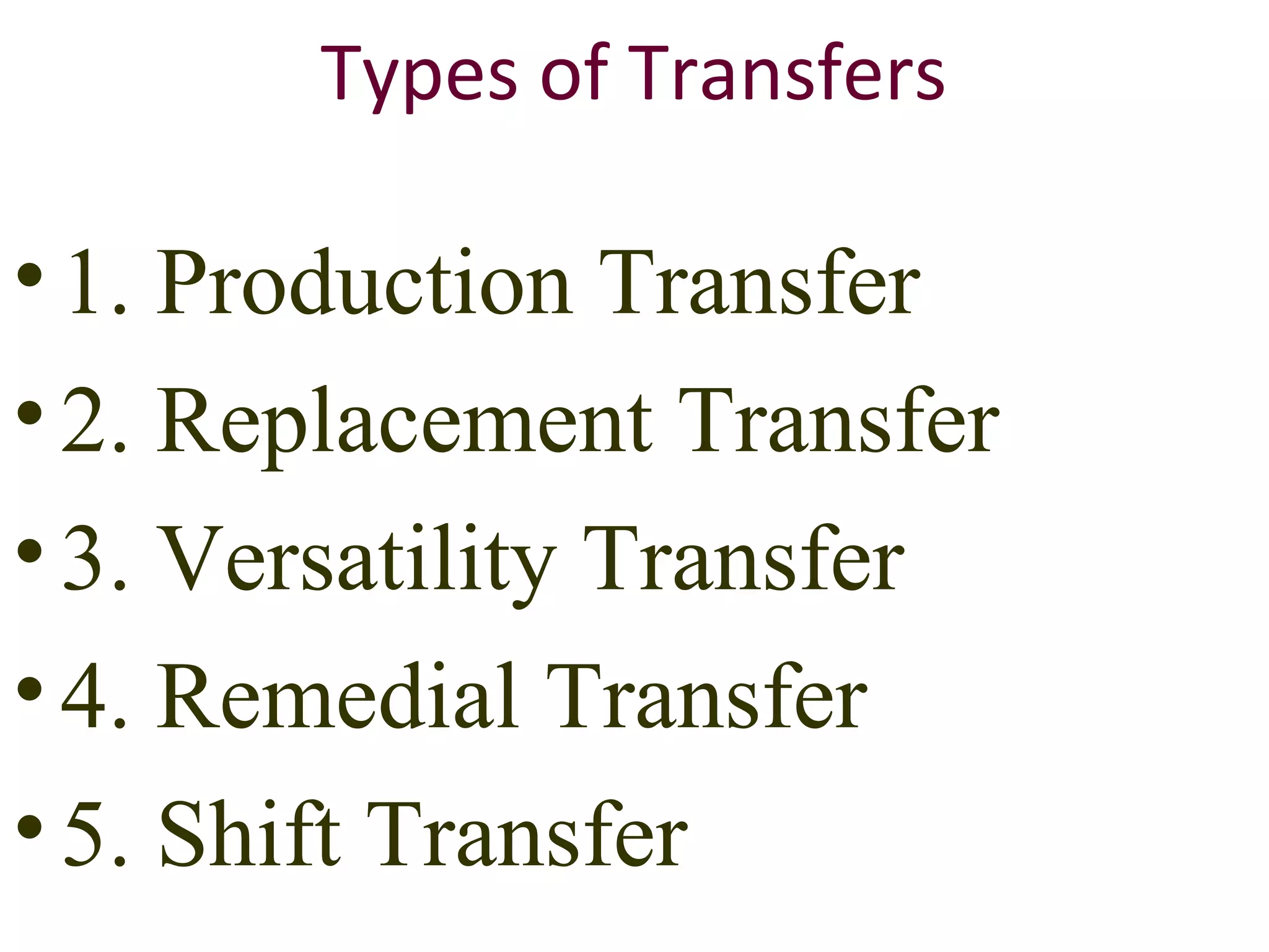 Ch 4 contd.promotions and transfers | PPT