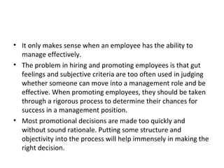 Ch 4 contd.promotions and transfers | PPT