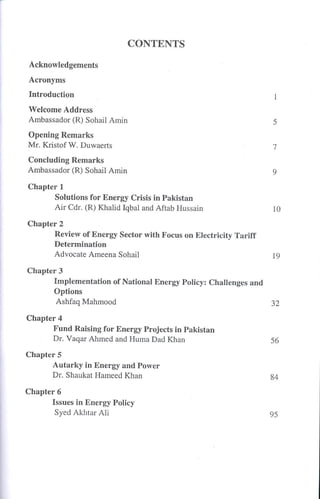 Financing Energy Projects in Pakistan | PDF | Free Download