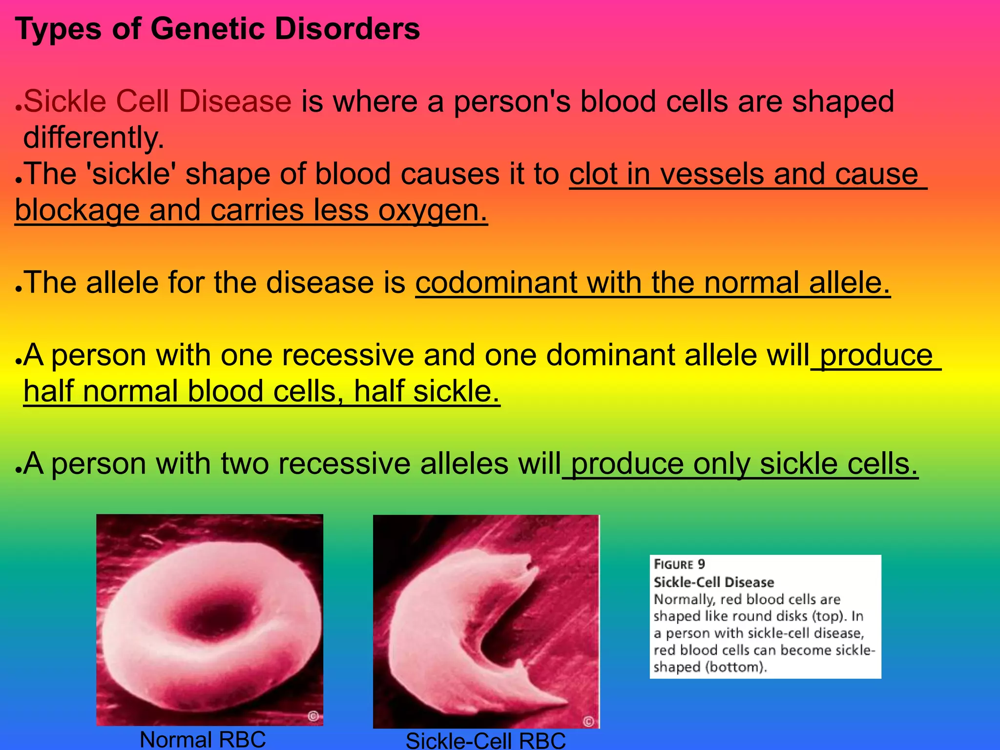 Ch. 4 human inheritance and genetic disorders [new] | PPTX