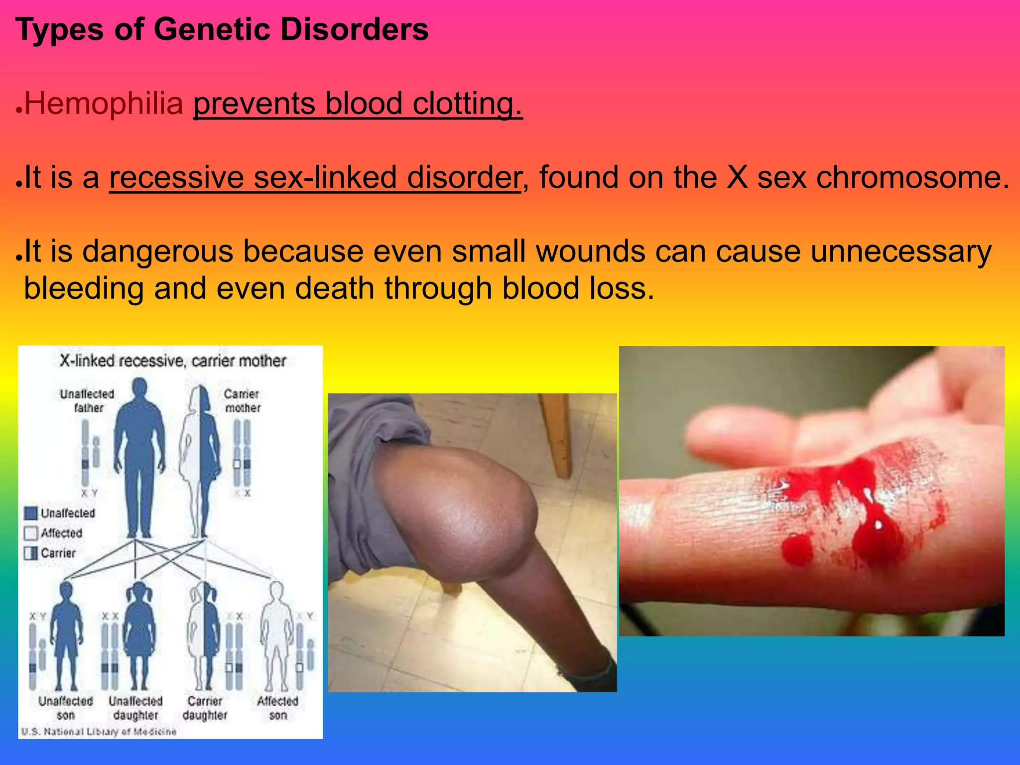 Ch. 4 human inheritance and genetic disorders [new] | PPTX