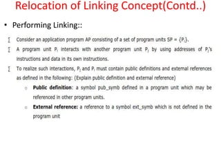 Ch 4 linker loader | PPTX