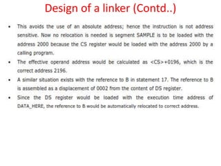 Ch 4 linker loader | PPTX