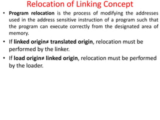 Ch 4 linker loader | PPTX