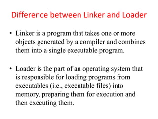 Ch 4 linker loader | PPT