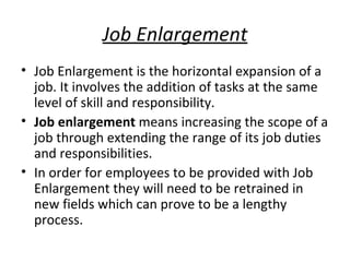 Ch 4 merit rating and job details | PPT