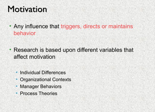 CH-4 Motivation at Work.ppt................. | PPT