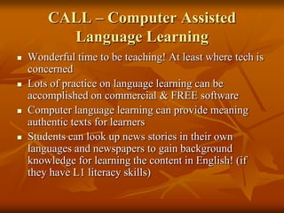 Ch. 4 oracy & literacy for english language learners | PPT