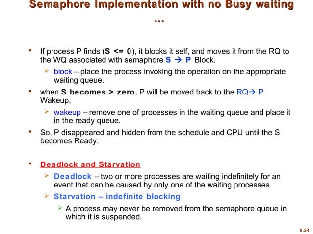 Operating Systems - "Chapter 5 Process Synchronization" | PPT