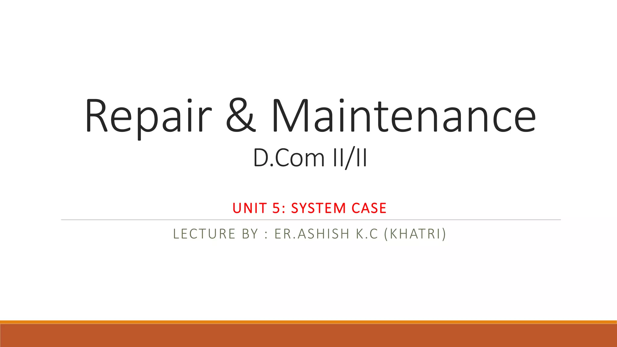 System Case | PPT