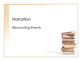Introduction to Narrative Essays | PPT | Screenwriting | Content Production