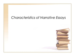 Introduction to Narrative Essays | PPT | Screenwriting | Content Production