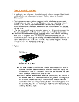 Ch 5-network devices | DOCX