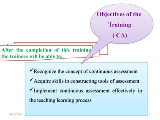 CHapter five about Continuous Assessment | PPT