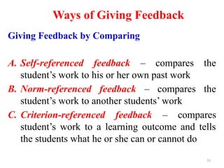 CHapter five about Continuous Assessment | PPT