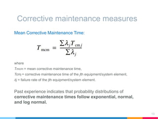 Corrective maintenance | PPTX
