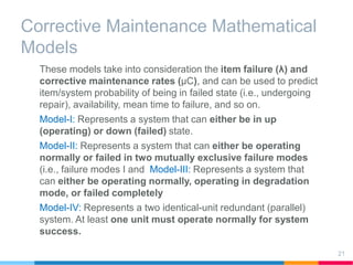 Corrective maintenance | PPTX