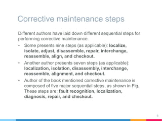 Corrective maintenance | PPTX