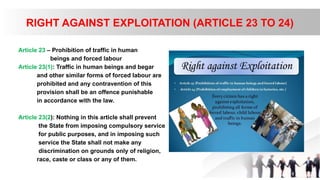 SPL (Civics) - Ch-5 Democratic Rights PPT | PPT