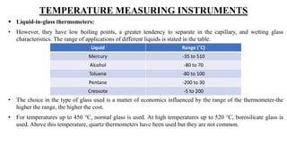 Ch-5: Force, Torque, Pressure, Strain and Temperature measurement | PPTX